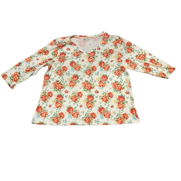 The Pioneer Woman | Tops | Pioneer Woman Floral Top | Poshmark